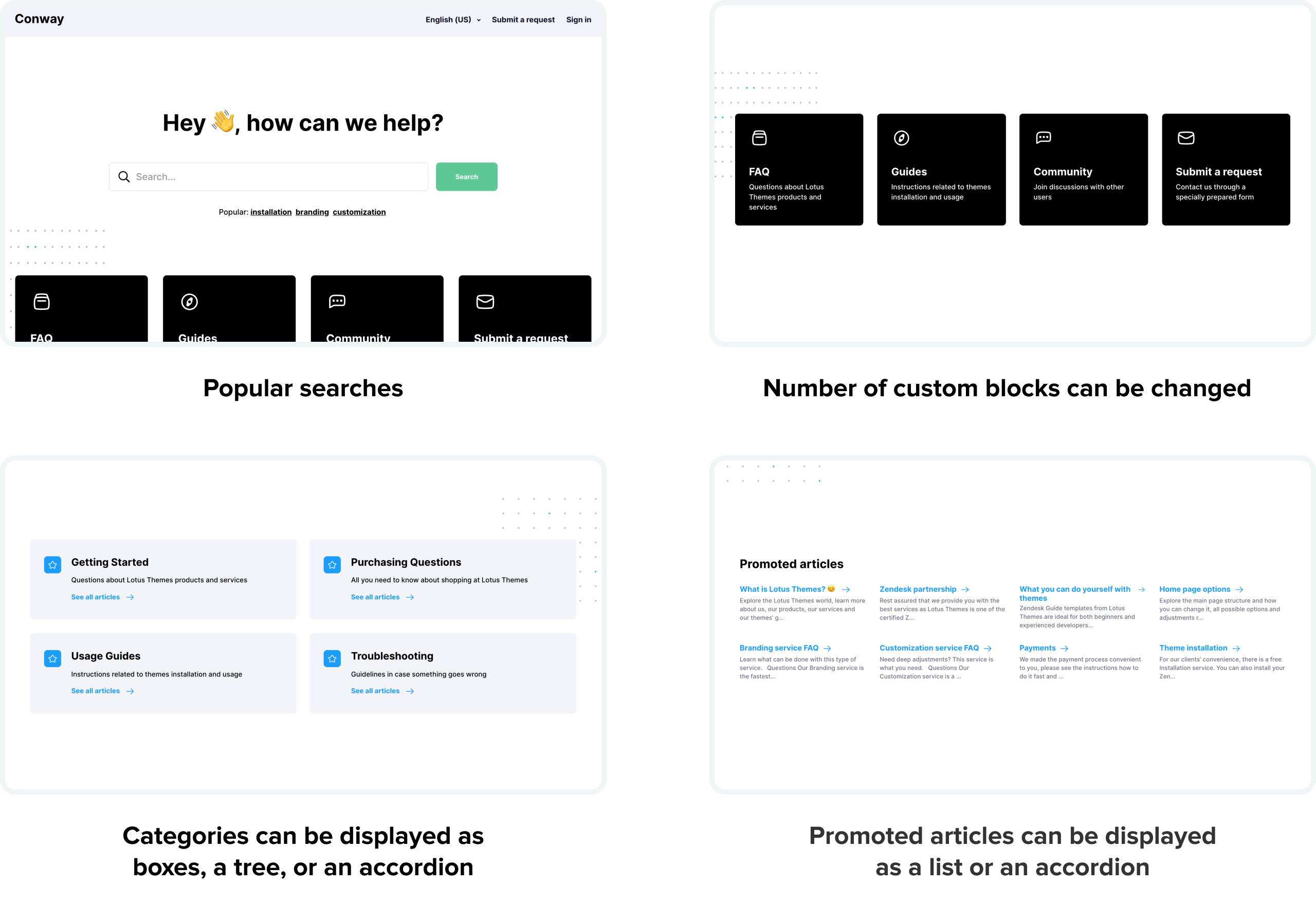 Lotus Themes, Zendesk partner help center theme for Zendesk